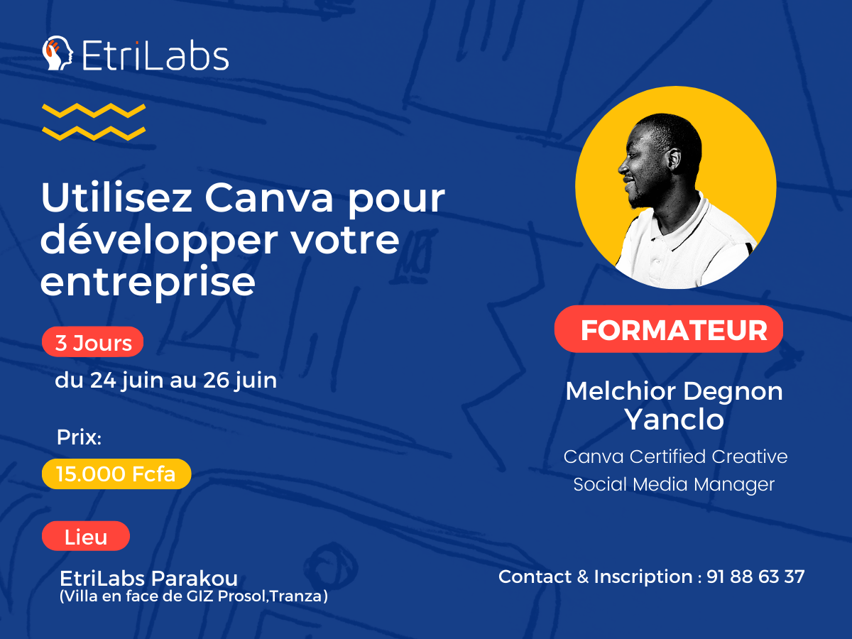 Utilisez Canva pour développer votre entreprise | EtriLabs